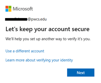 Setting Up Multi-Factor Authentication - Prince William County Public ...