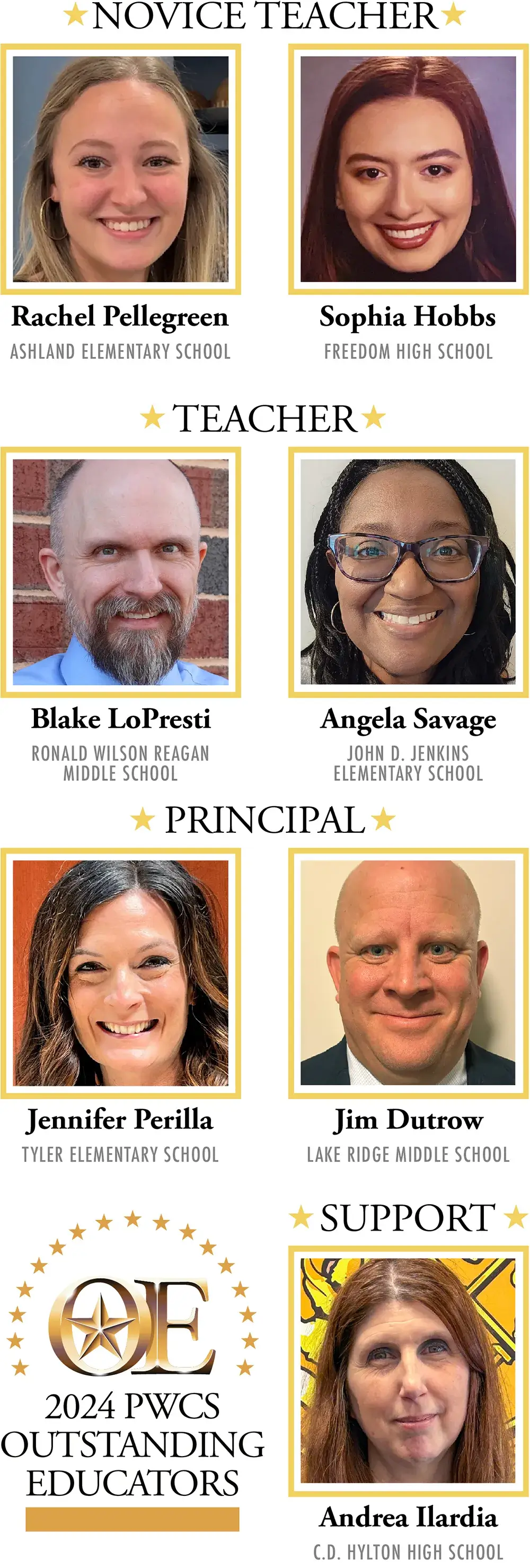 Introducing the Recipients of the 2023-24 Outstanding Educators Awards ...