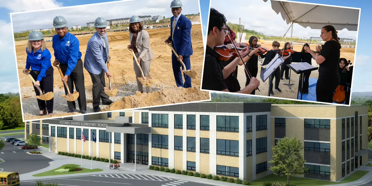 PWCS celebrates construction of “Potomac Shores” Elementary School ...