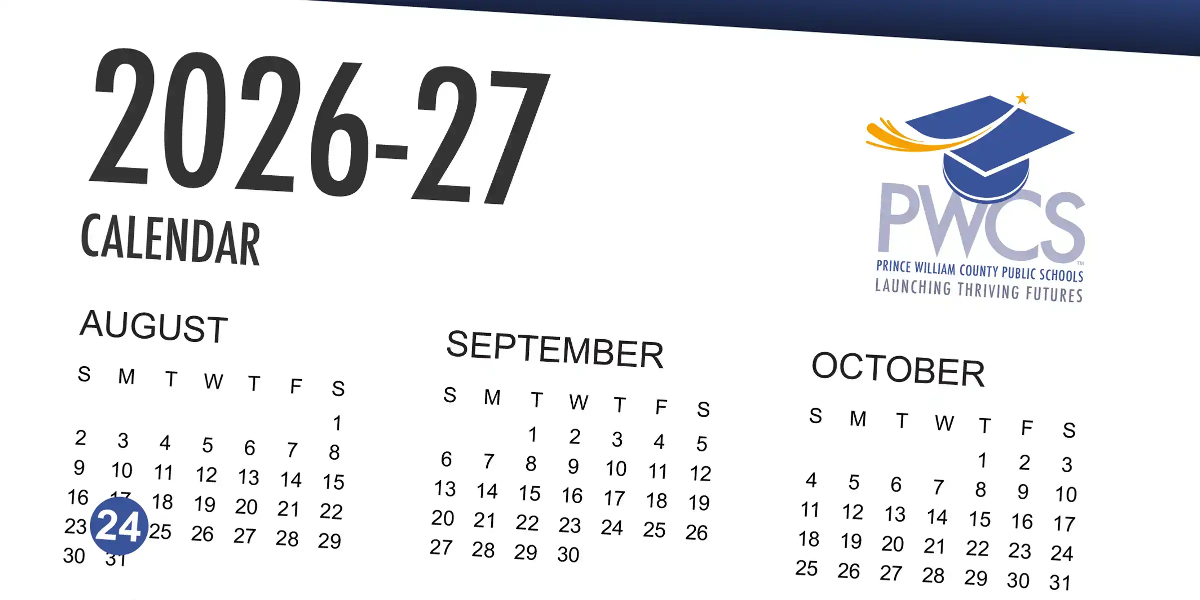 PWCS approves 2026-27 school calendar - Prince William County Public ...
